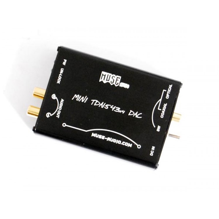 MUSE Mini DAC TDA1543x4 DIR9001 Parallel Converter HiFi Sound Card ...