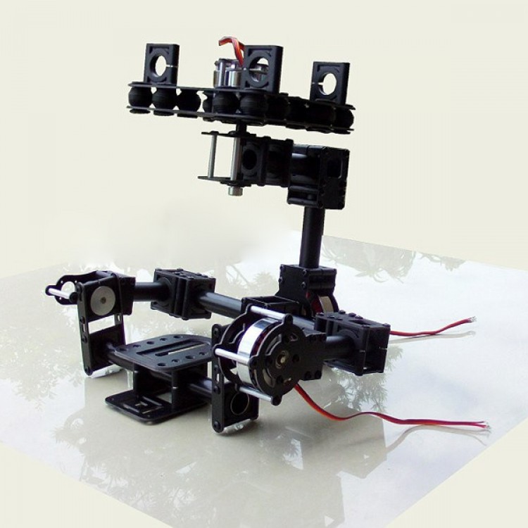 LG-002 3 Axis FPV Brushless Motor Brushess Gimbal for 5N/7N/GH2 Mini ...