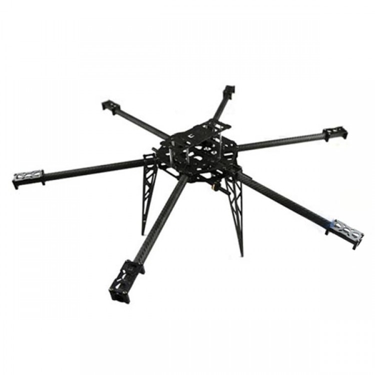 FC Model T680 3K Pure Carbon Fiber Hexacopter 680mm FPV Multicopter ...