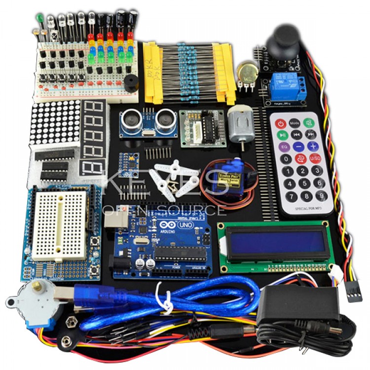 Arduino Learning Kits Including Arduino Professional Power Supply 9V-1A ...