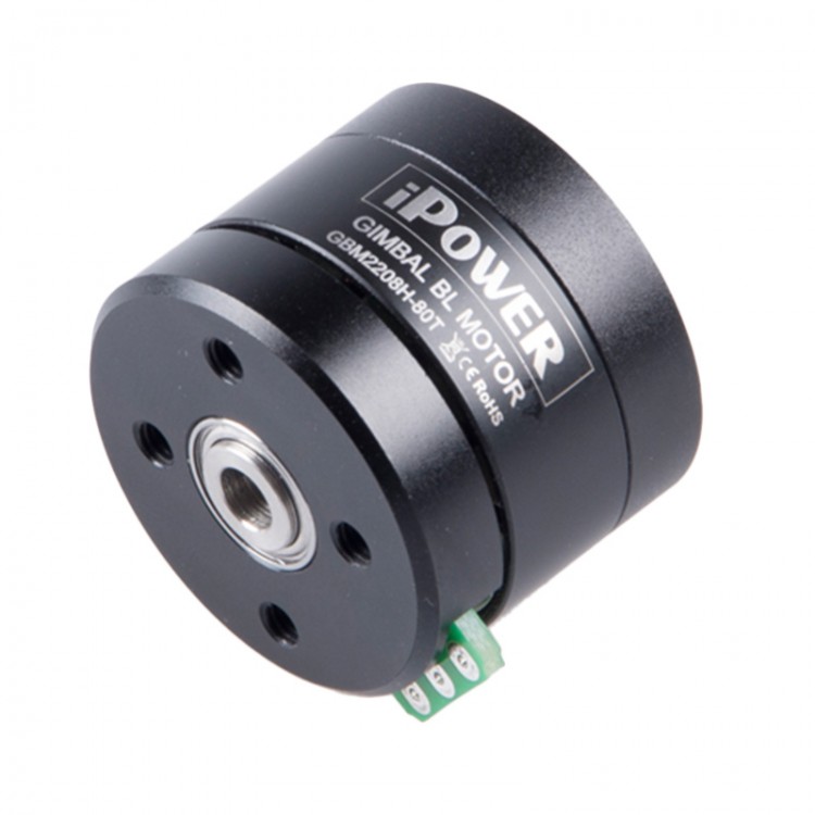 Brushless Motor iPower GBM2208H 80T Hollow Shaft Motor for Gopro Gimbal ...
