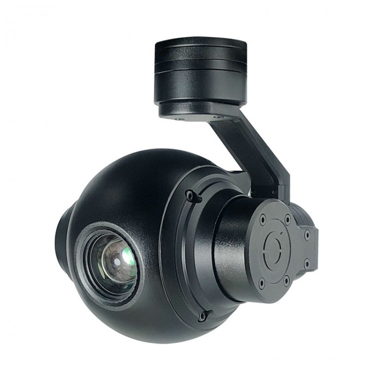 CUAV Q10F 3 Axis Gimbal Camera 10X Optical Zoom 4MP 1080P HDMI Output ...