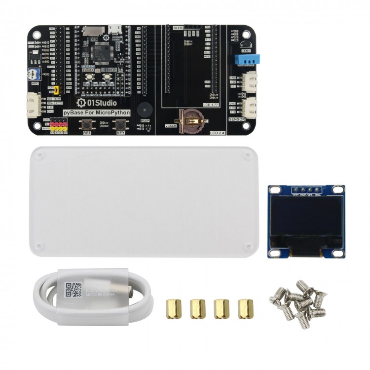 Kit For STM32 MCU Micropython Programming Micropython pyBoard with 0.9 ...