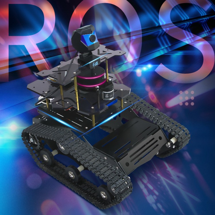 XIAOR GEEK XR-SLAM Lidar Robot Car with HD Camera ROS Robot Tank Car ...