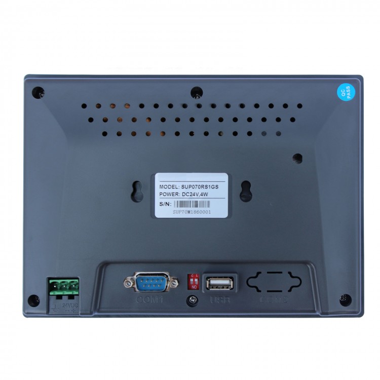 SUP070 7" HDMI Touch Screen HMI Display & PLC Communication Cable ...