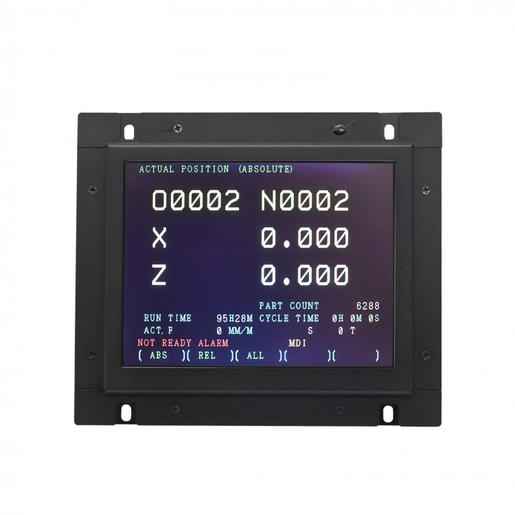 Industrial LCD Display Monitor For FANUC 9" CRT Monitor A61L-0001-0090 ...