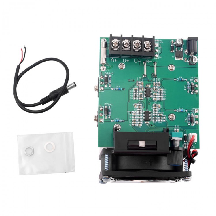 100V Electronic Load Module Adjustable 250W 20A Constant Current ...