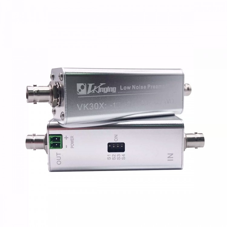 VKINGING VK302 1Hz-1Mhz 20-60db Low Noise Preamplifier VK30X Series Low ...