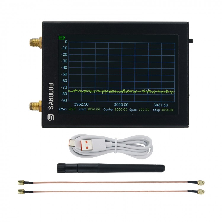 SA6000B 2-IN-1 Handheld Spectrum Analyzer Signal Generator RF Power ...