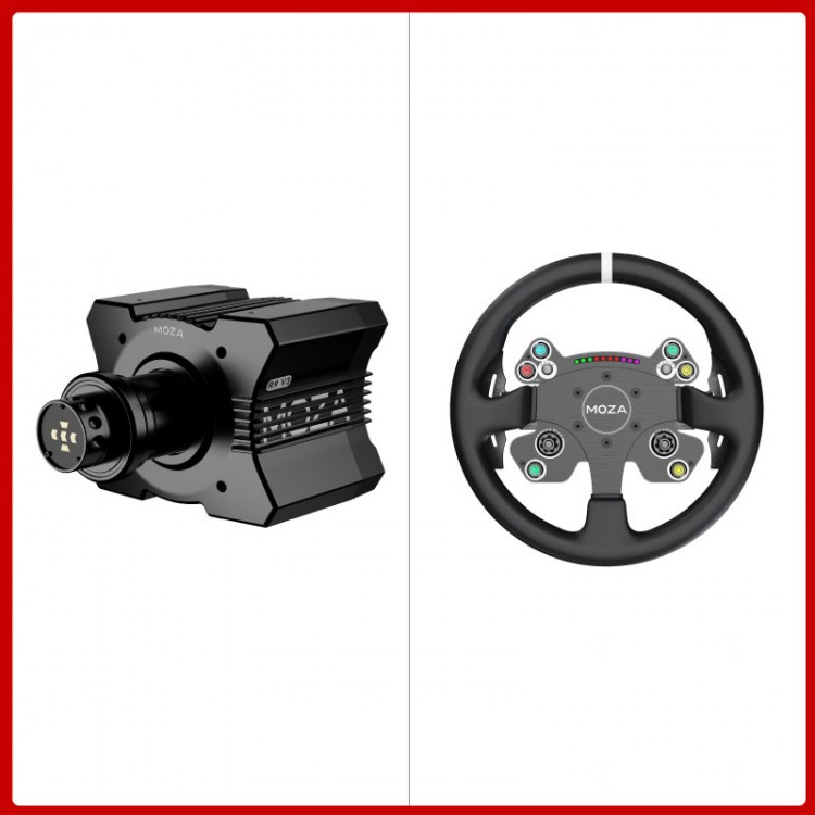 MOZA RACING R9 V3 9Nm Direct Drive Wheel Base with Force Feedback ...
