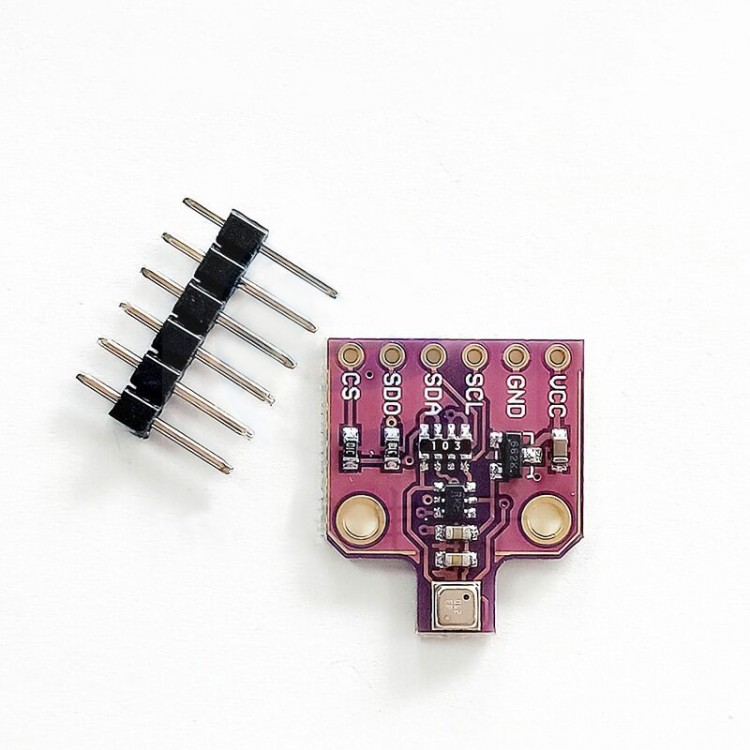 BME680 Temperature and Humidity Sensor 4-IN-1 MEMS Environmental Sensor ...